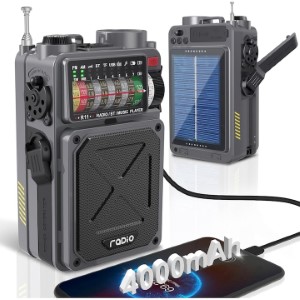 Cel mai bun radio portabil cu panou solar 2026